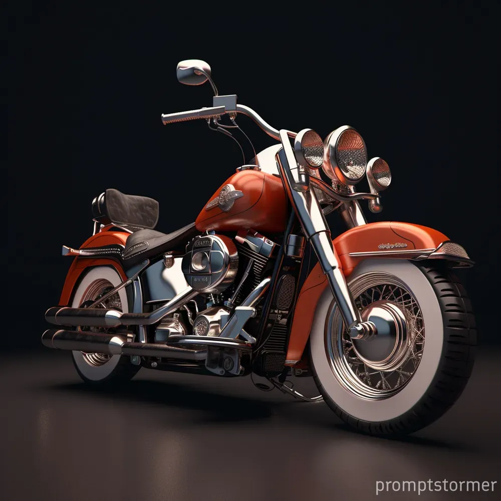 Realistic Motorcycle Photos Midjourney Prompt | PromptBase