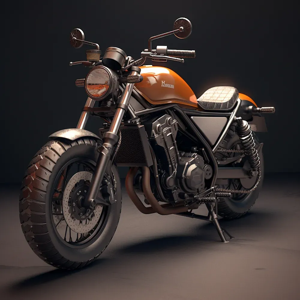 Realistic Motorcycle Photos Midjourney Prompt | PromptBase