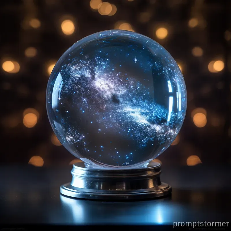 Cristal Ball Art Midjourney Prompt | PromptBase