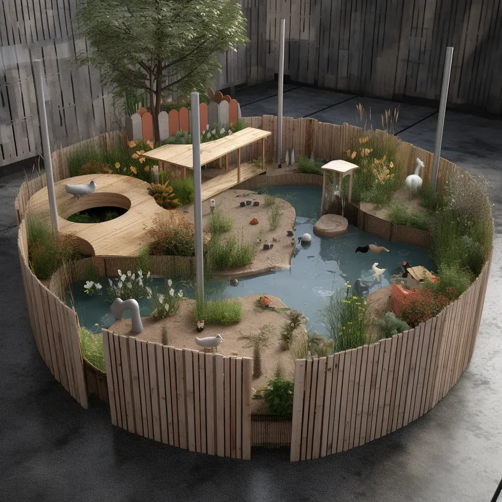 Immersive Urban Playgrounds For Children Midjourney Prompt | PromptBase