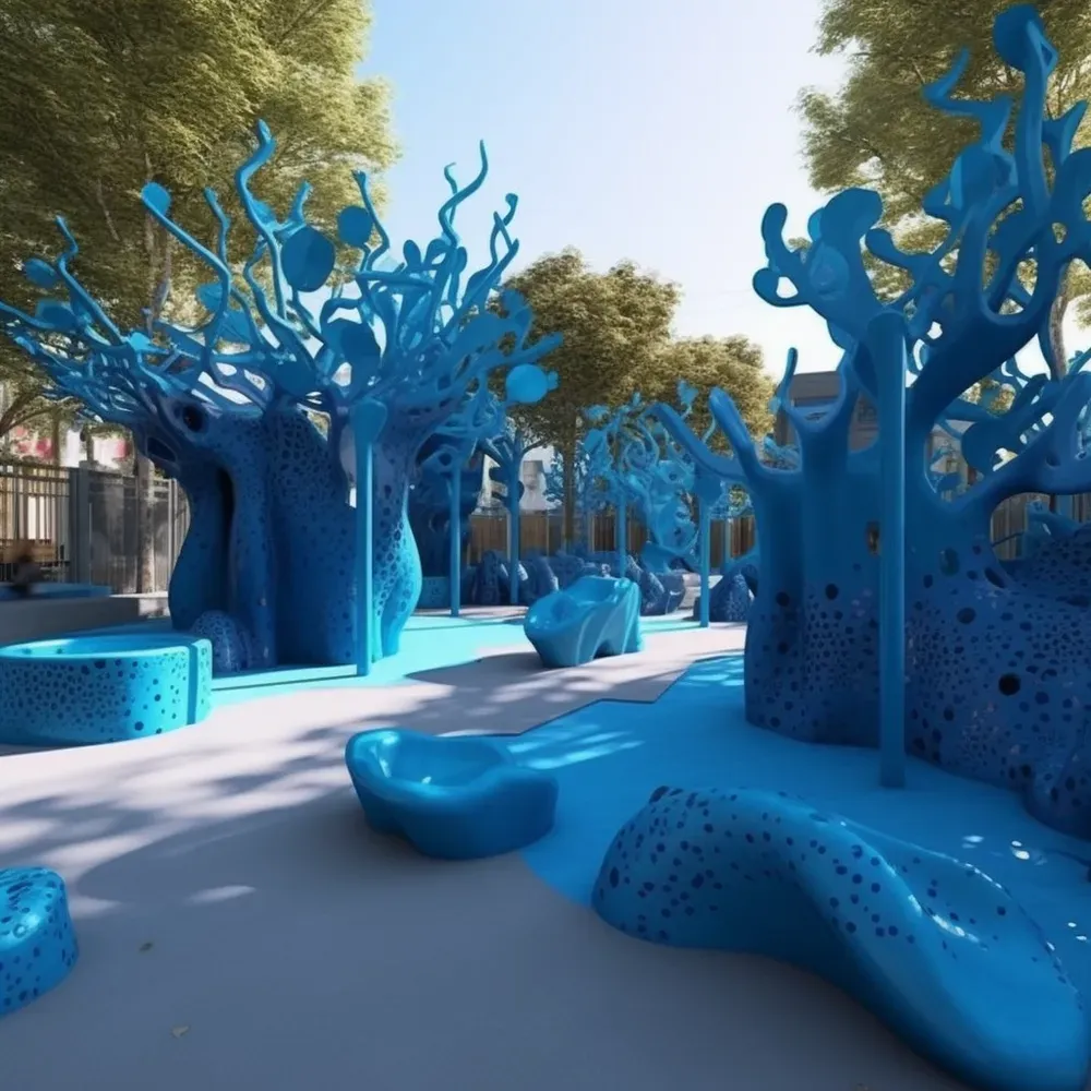 Immersive Urban Playgrounds For Children Midjourney Prompt | PromptBase