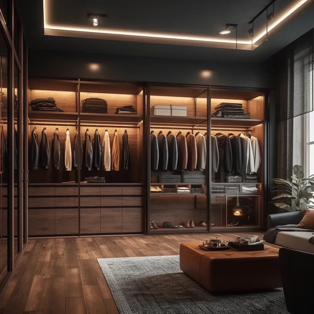 Beautiful Wardrobe Setting Ideas Midjourney Prompt | PromptBase