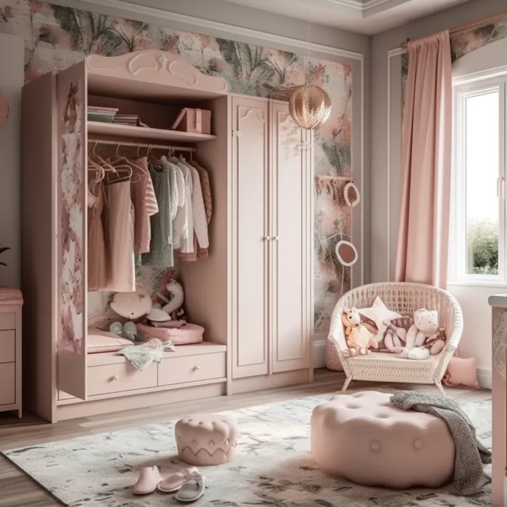 Beautiful Wardrobe Setting Ideas Midjourney Prompt | PromptBase