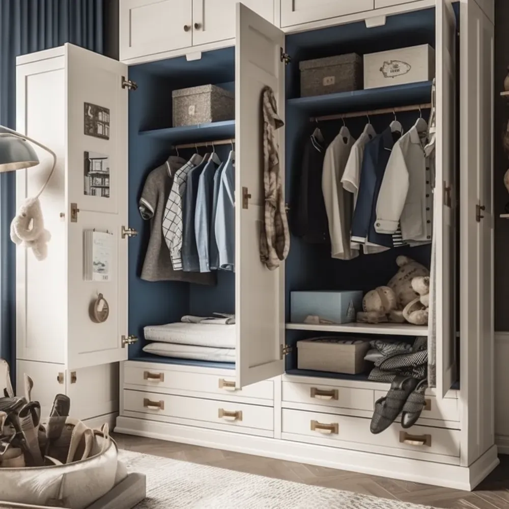 Beautiful Wardrobe Setting Ideas Midjourney Prompt | PromptBase