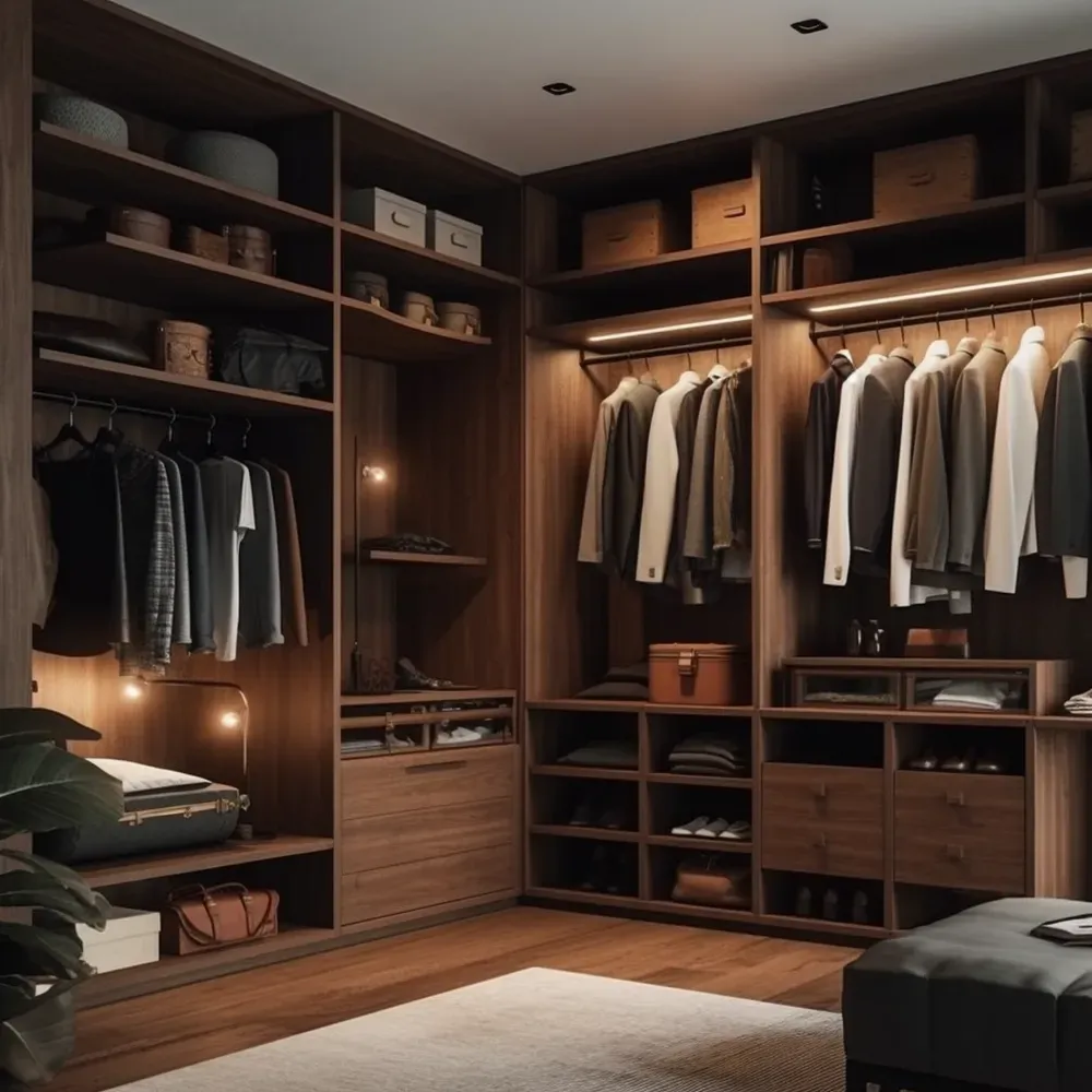 Beautiful Wardrobe Setting Ideas Midjourney Prompt | PromptBase