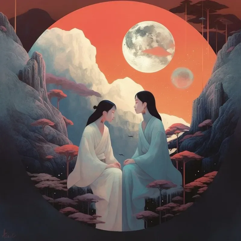 Syn Chromati Serenities Midjourney Prompt | PromptBase