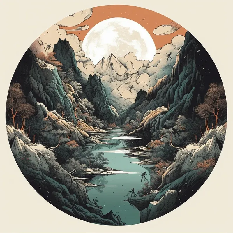 Syn Chromati Serenities Midjourney Prompt | PromptBase