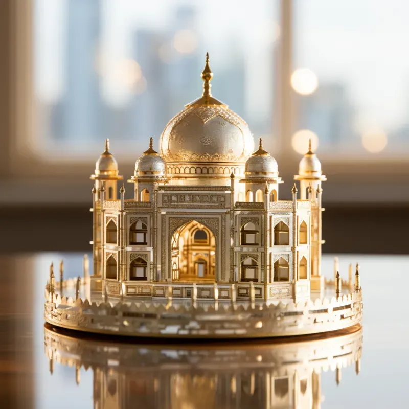 Famous Buildings Miniatures Midjourney Prompt | PromptBase