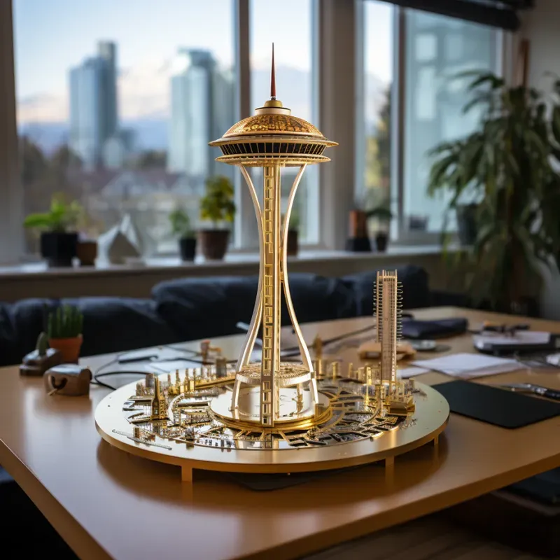 Famous Buildings Miniatures Midjourney Prompt | PromptBase