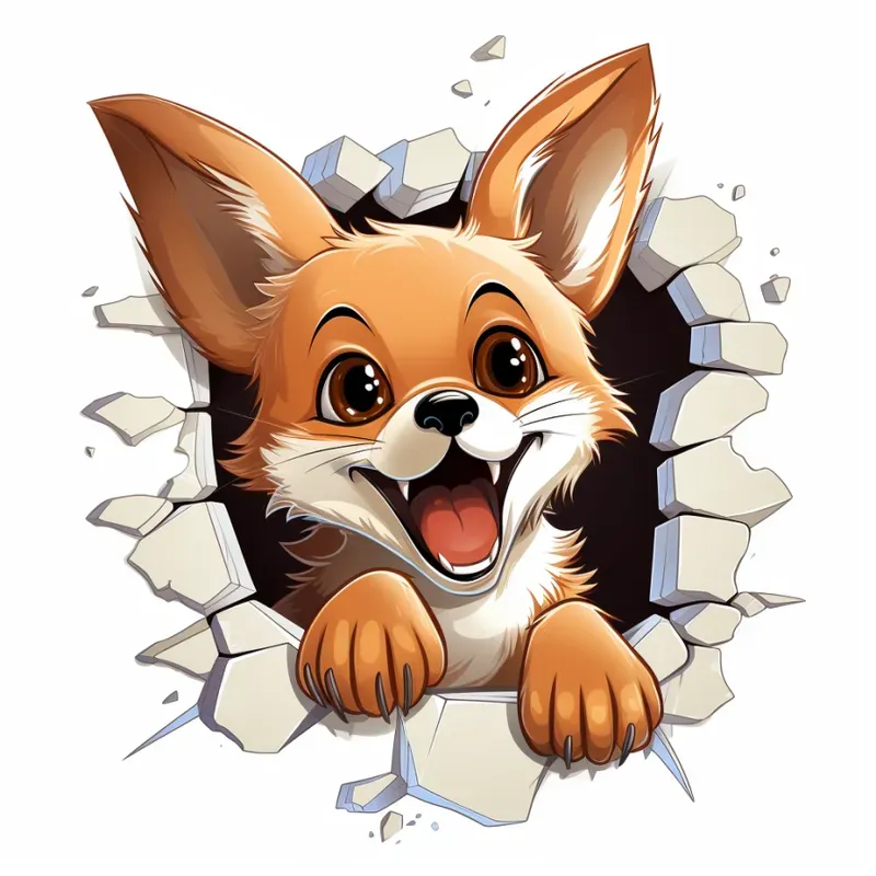 2D Cartoon Stickers Midjourney Prompt | PromptBase