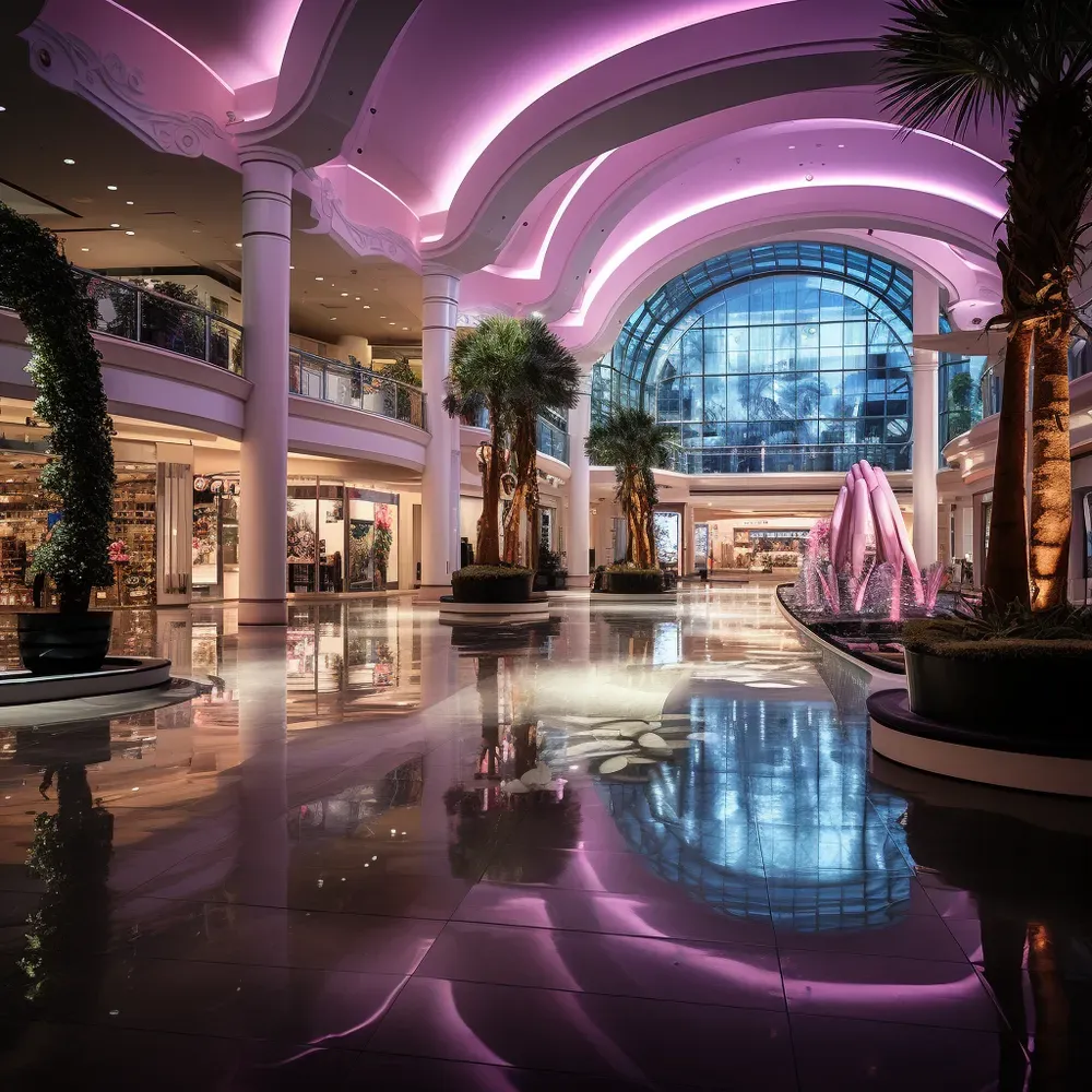 Beautiful Malls Interiors Midjourney Prompt | PromptBase