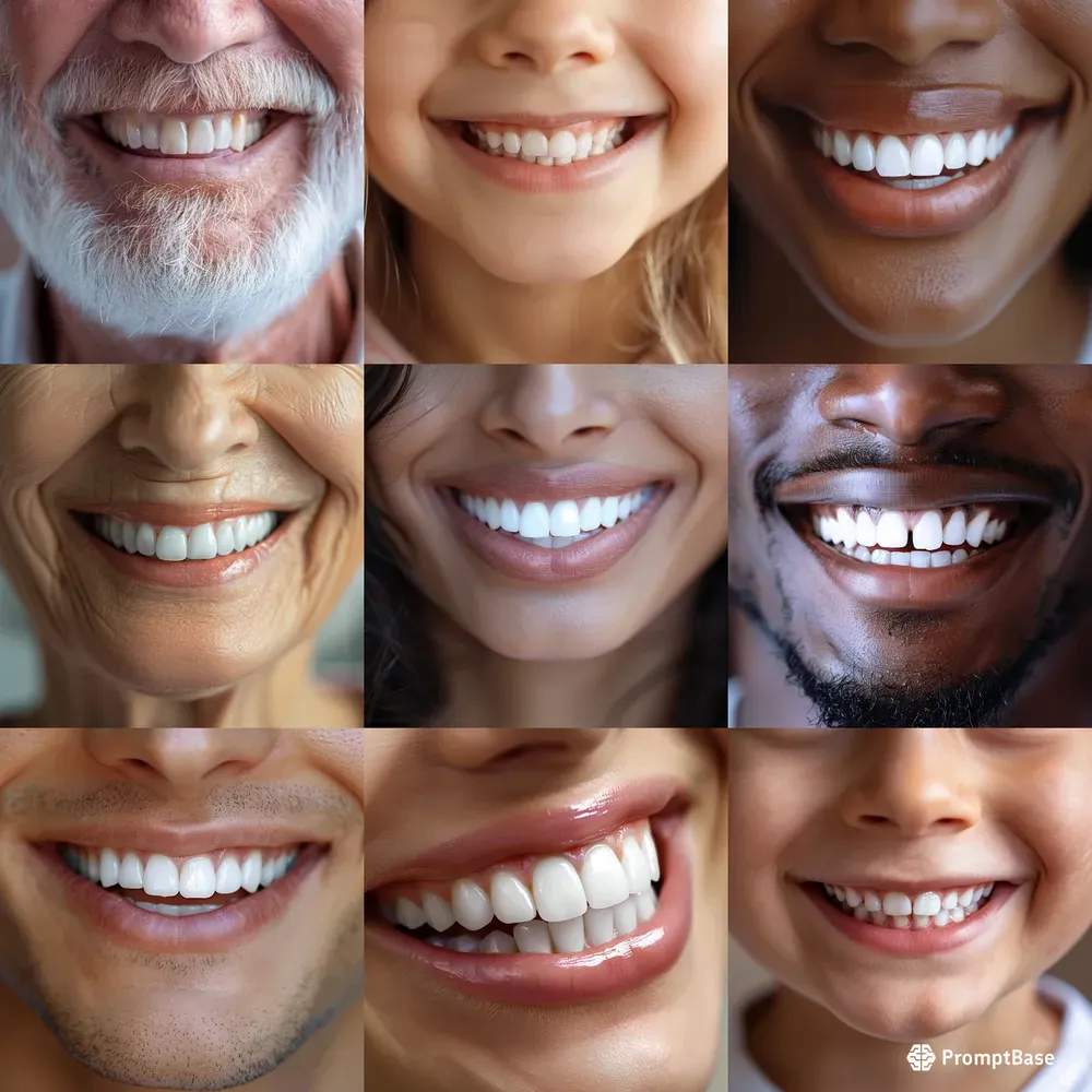Perfect Smile Photography For Dentists Midjourney Prompt | PromptBase