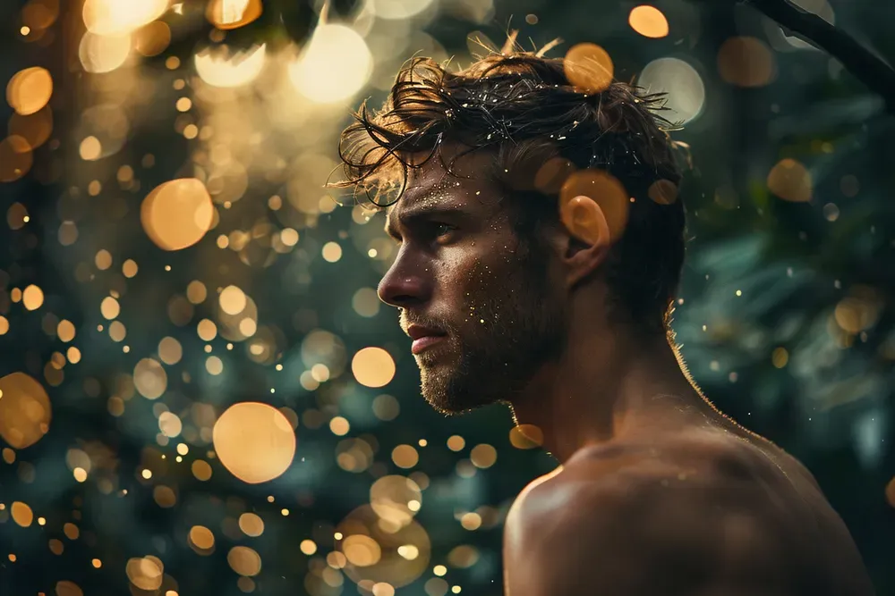 Hyperrealistic Male Portraits Midjourney Prompt | PromptBase