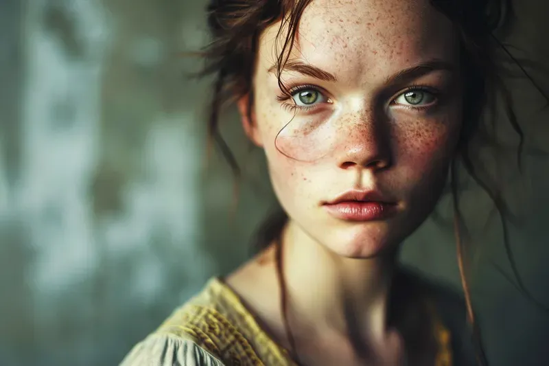 Hyperrealistic Female Portraits Midjourney Prompt | PromptBase