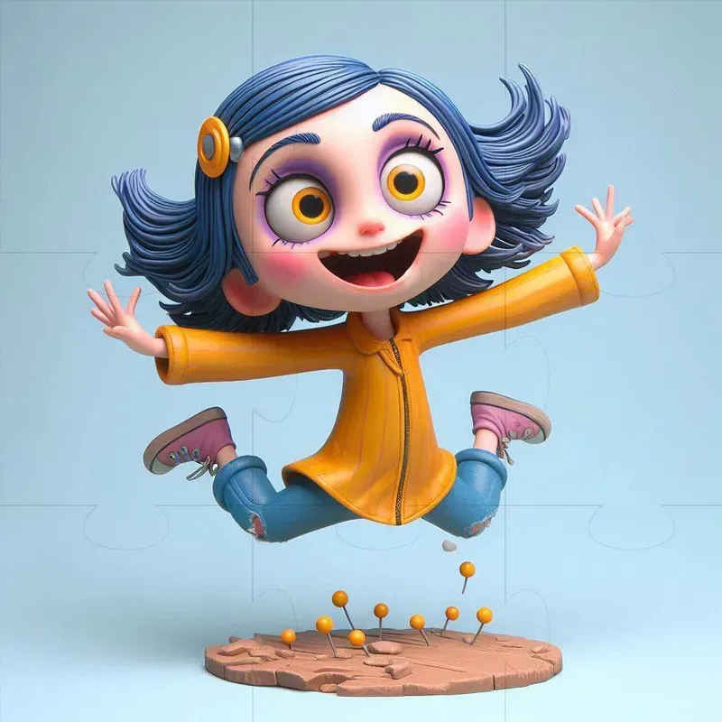 Comical Characters Epic Poses Collections DALL·E Prompt | PromptBase