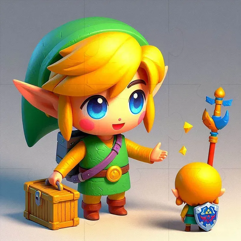 Comical Characters Epic Poses Collections DALL·E Prompt | PromptBase