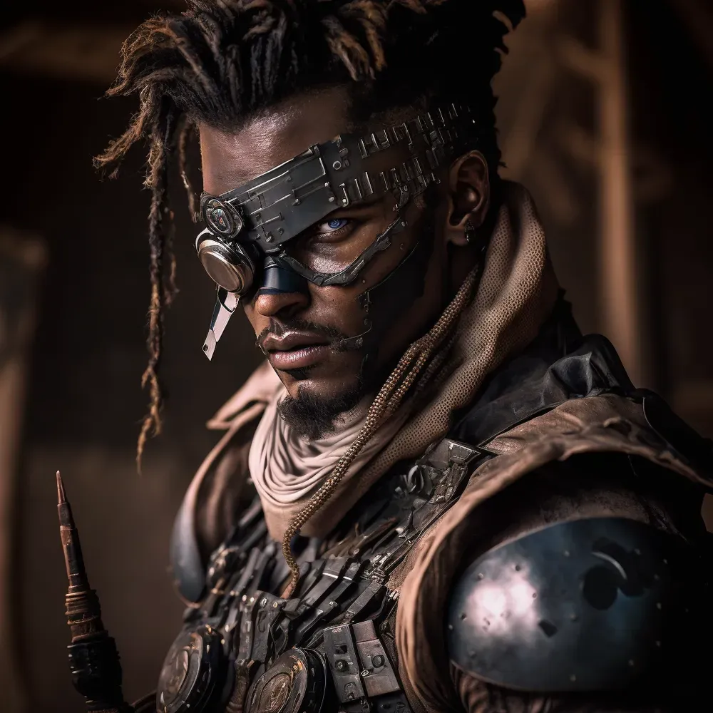 Sci-fi Photo Realistic Character Renders Midjourney Prompt | PromptBase