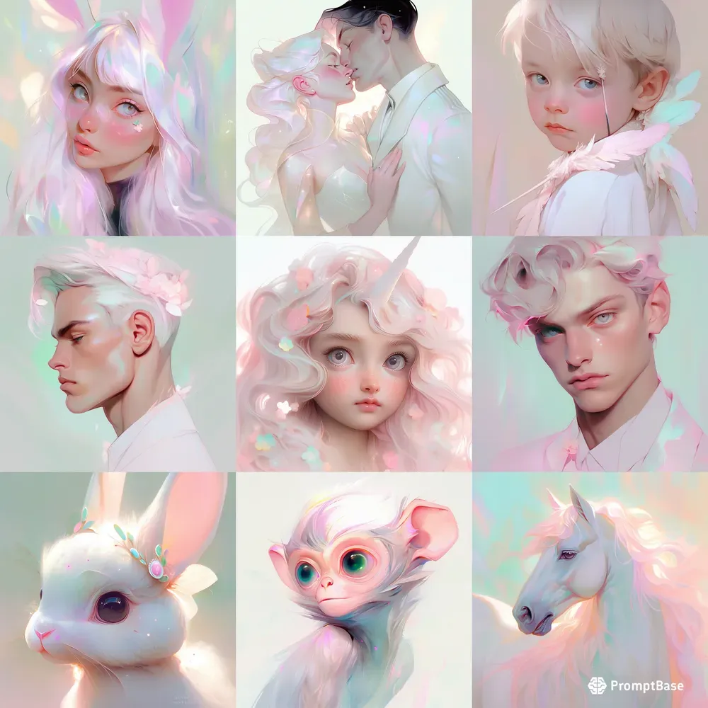 Beautiful Soft Realism Portraits Midjourney Prompt | PromptBase