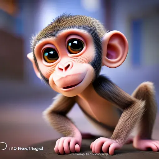 Cute Little Monkeys Stable Diffusion Prompt | PromptBase