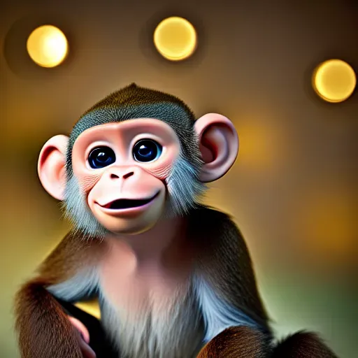 Cute Little Monkeys Stable Diffusion Prompt | PromptBase