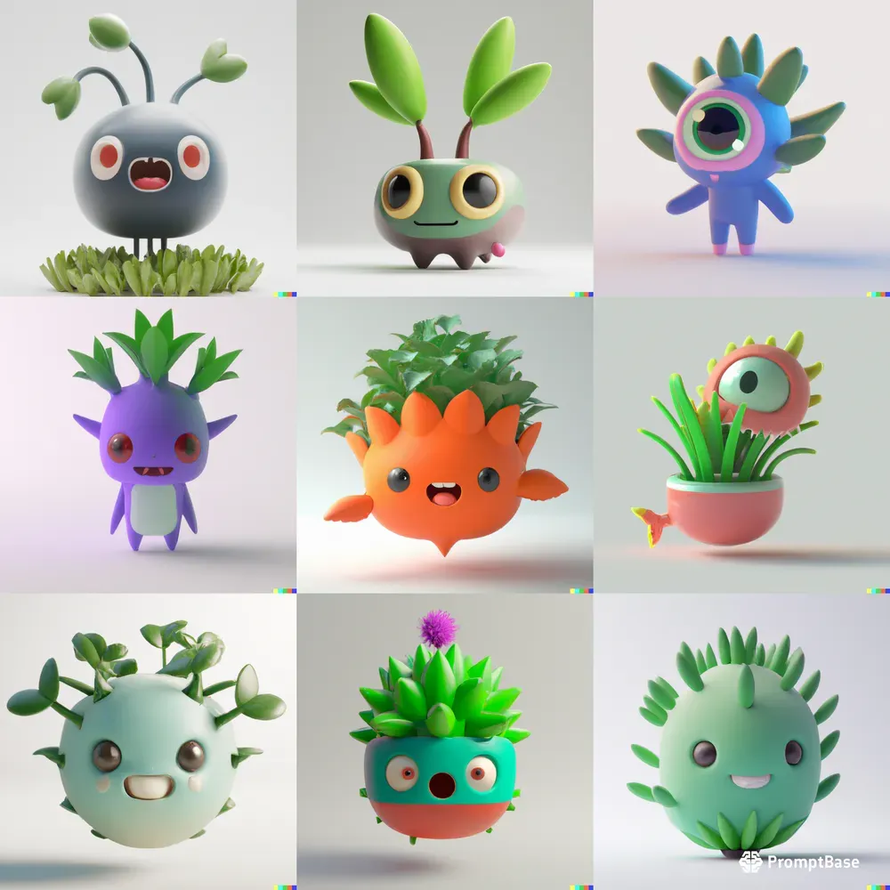 Forest Sprite Avatars DALL·E Prompt | PromptBase