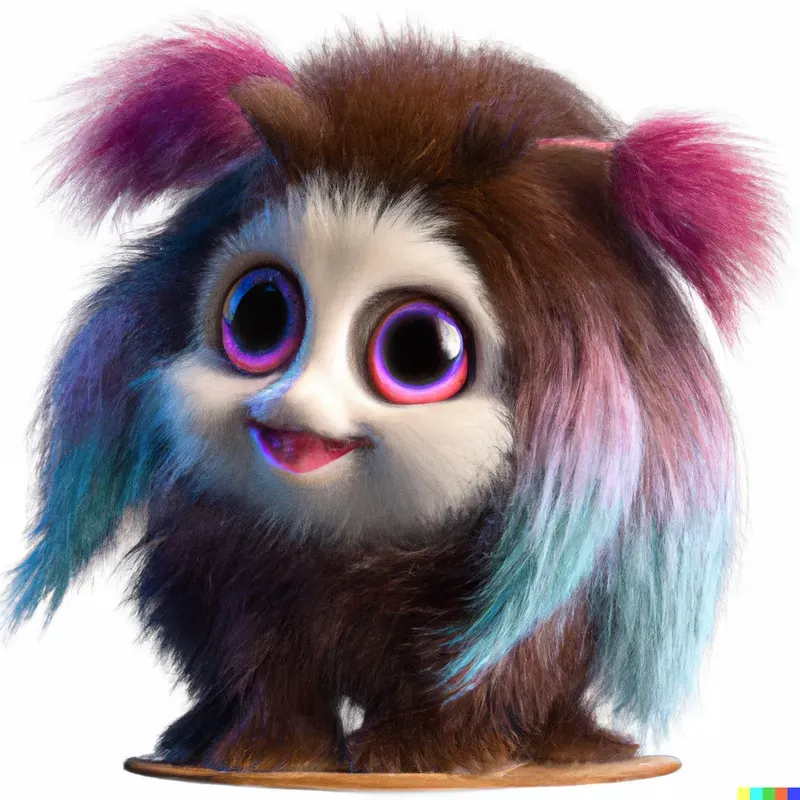 Cute 3d Fluffy Creatures DALL·E Prompt | PromptBase