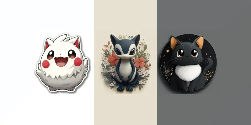 Ultimate Pokemon Sticker Creator App | PromptBase