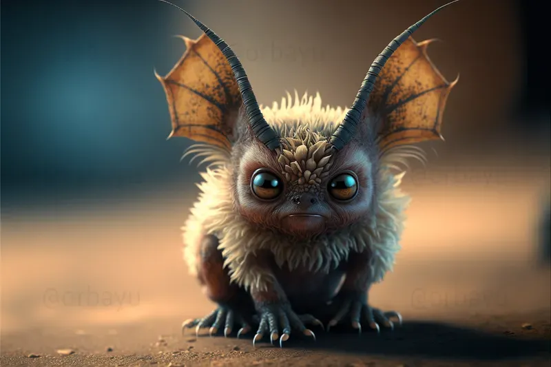 Tiny Monsters Midjourney Prompt | PromptBase