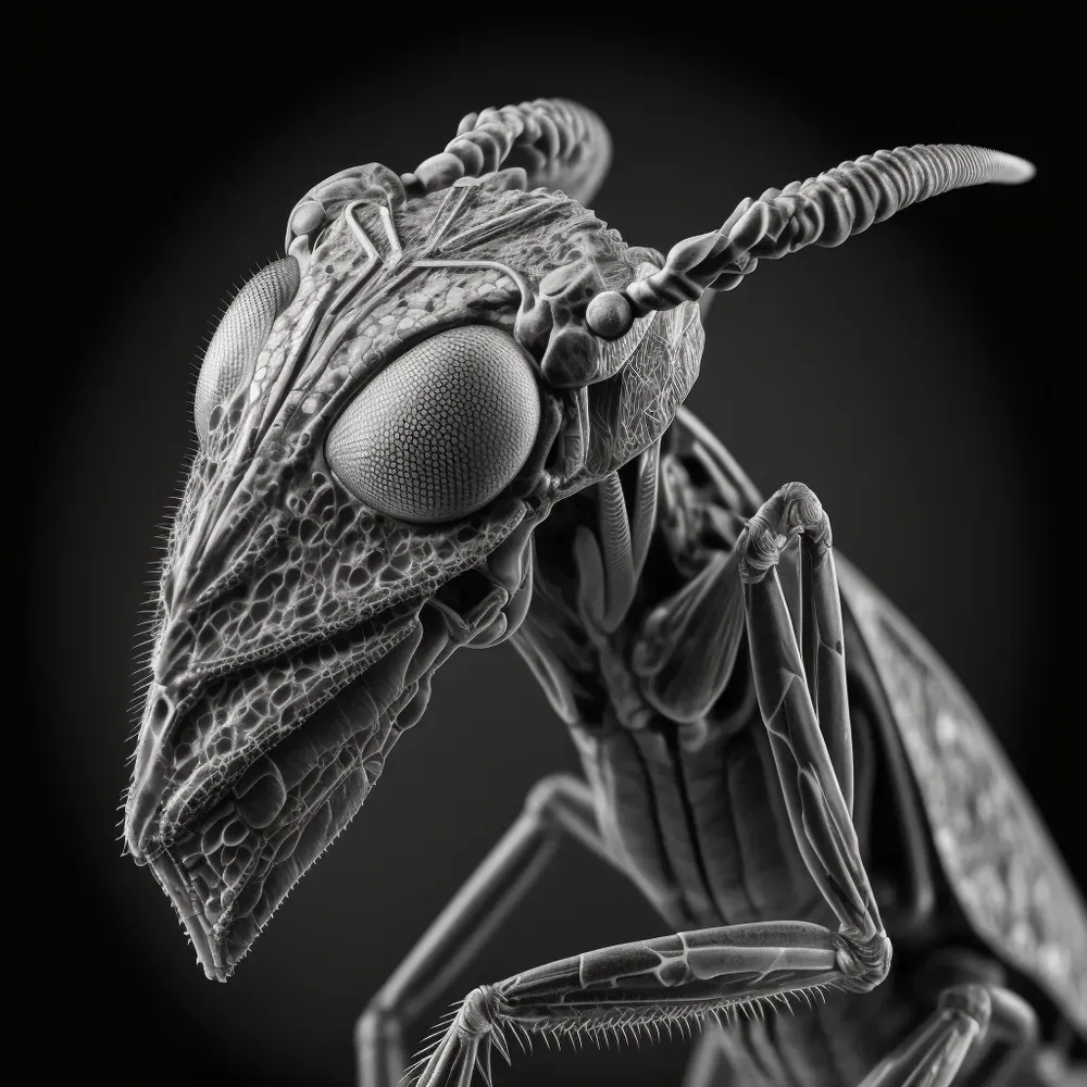 Electron Microscope Photographs Midjourney Prompt | PromptBase