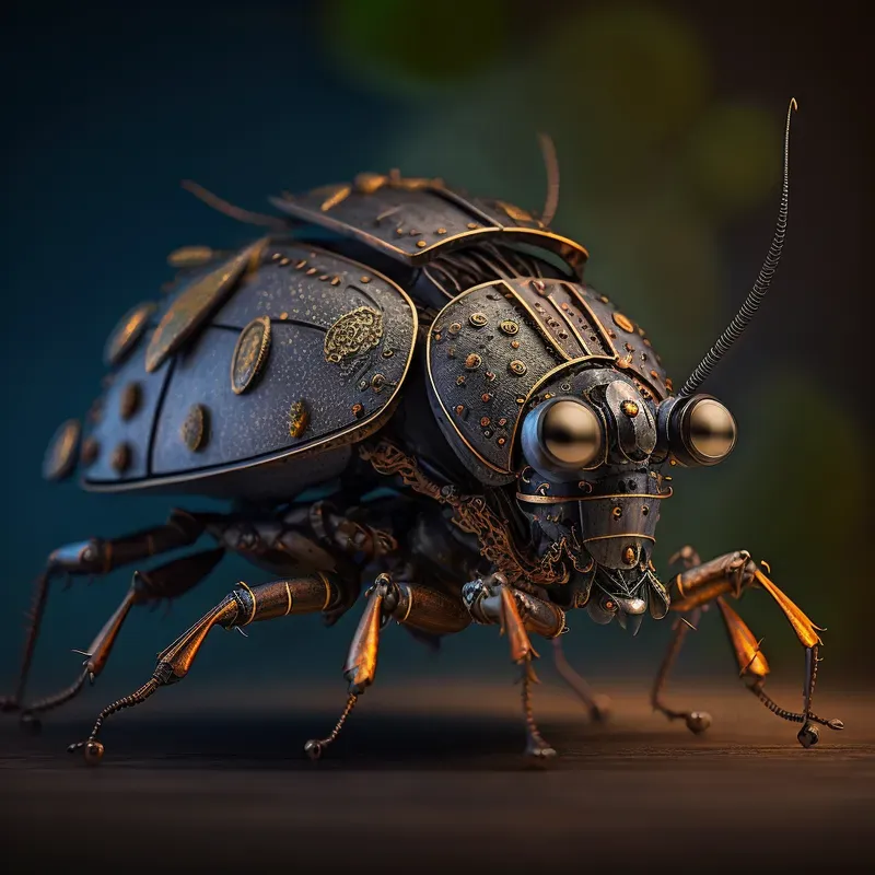 Mechanical Insects Midjourney Prompt | PromptBase