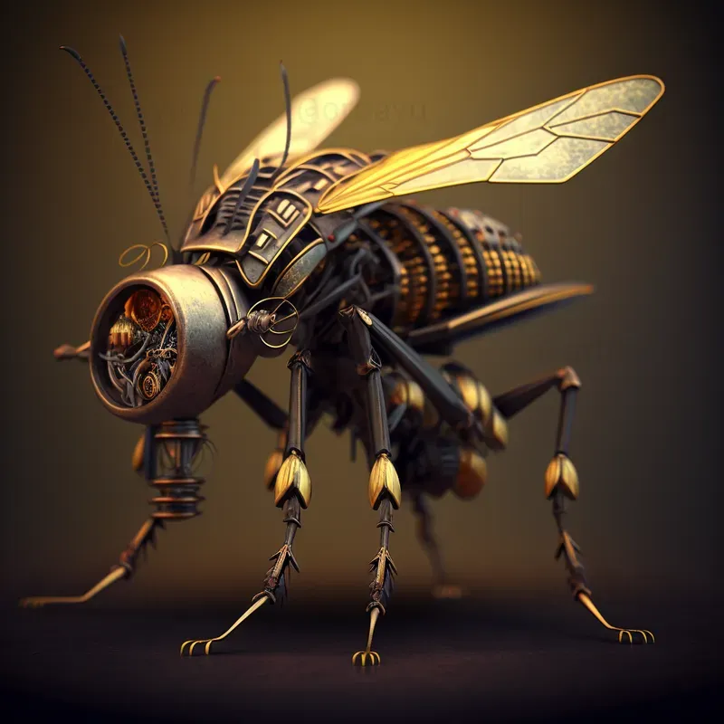 Mechanical Insects Midjourney Prompt | PromptBase