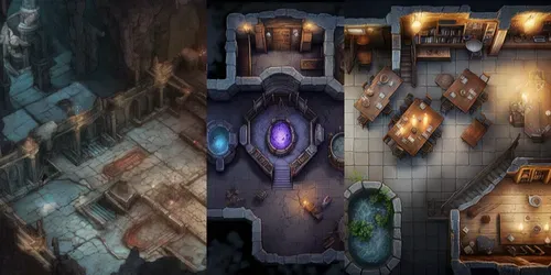 AI Game Map Generator | Top Down, Tabletop, RPG & More