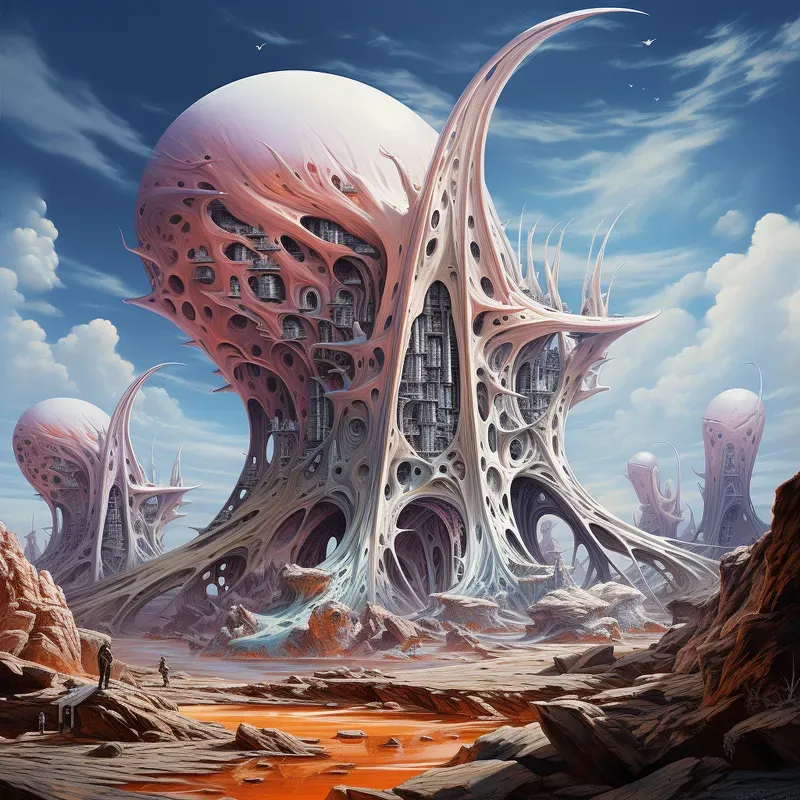 Ancient Future Artist Midjourney Prompt | PromptBase