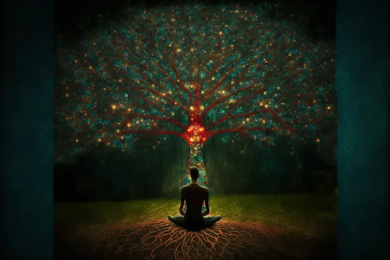 Tree Meditations Midjourney Prompt | PromptBase