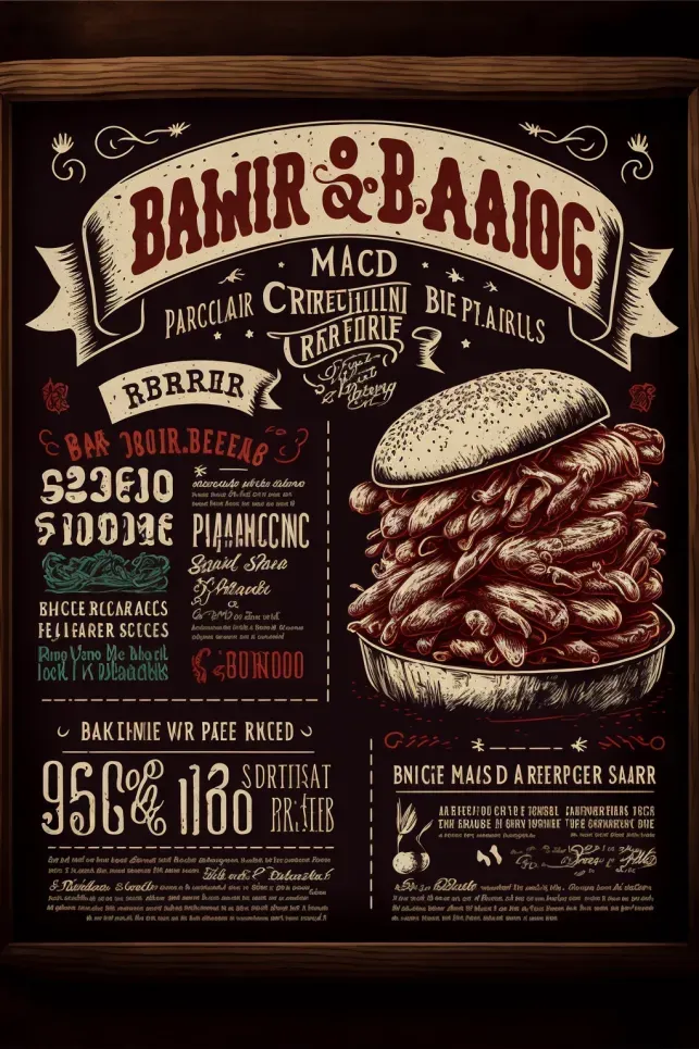 Restaurant Menus Midjourney Prompt | PromptBase