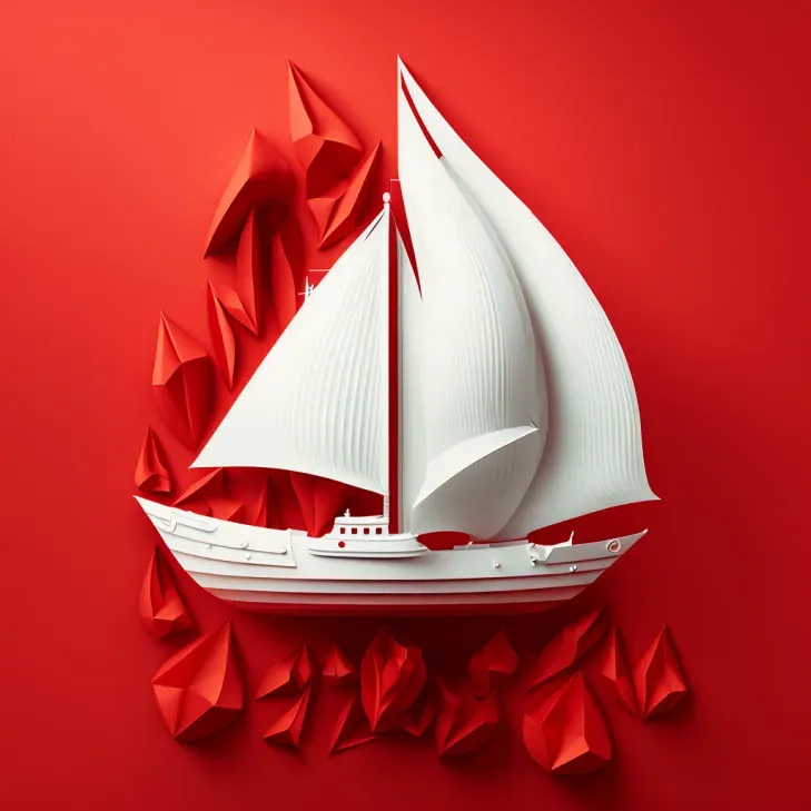 Origami Paper Cut-out Logo Designs Midjourney Prompt | PromptBase
