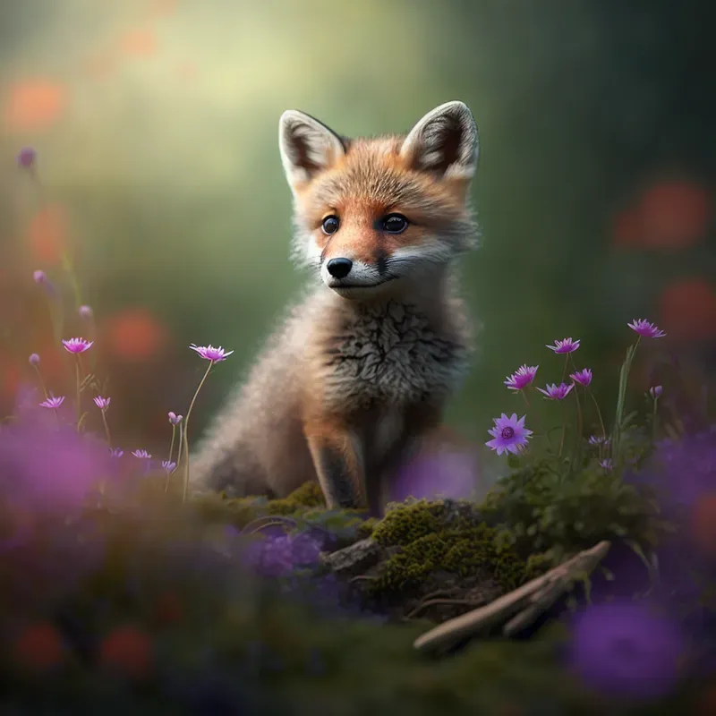 Pastel Animal Scenes Midjourney Prompt | PromptBase