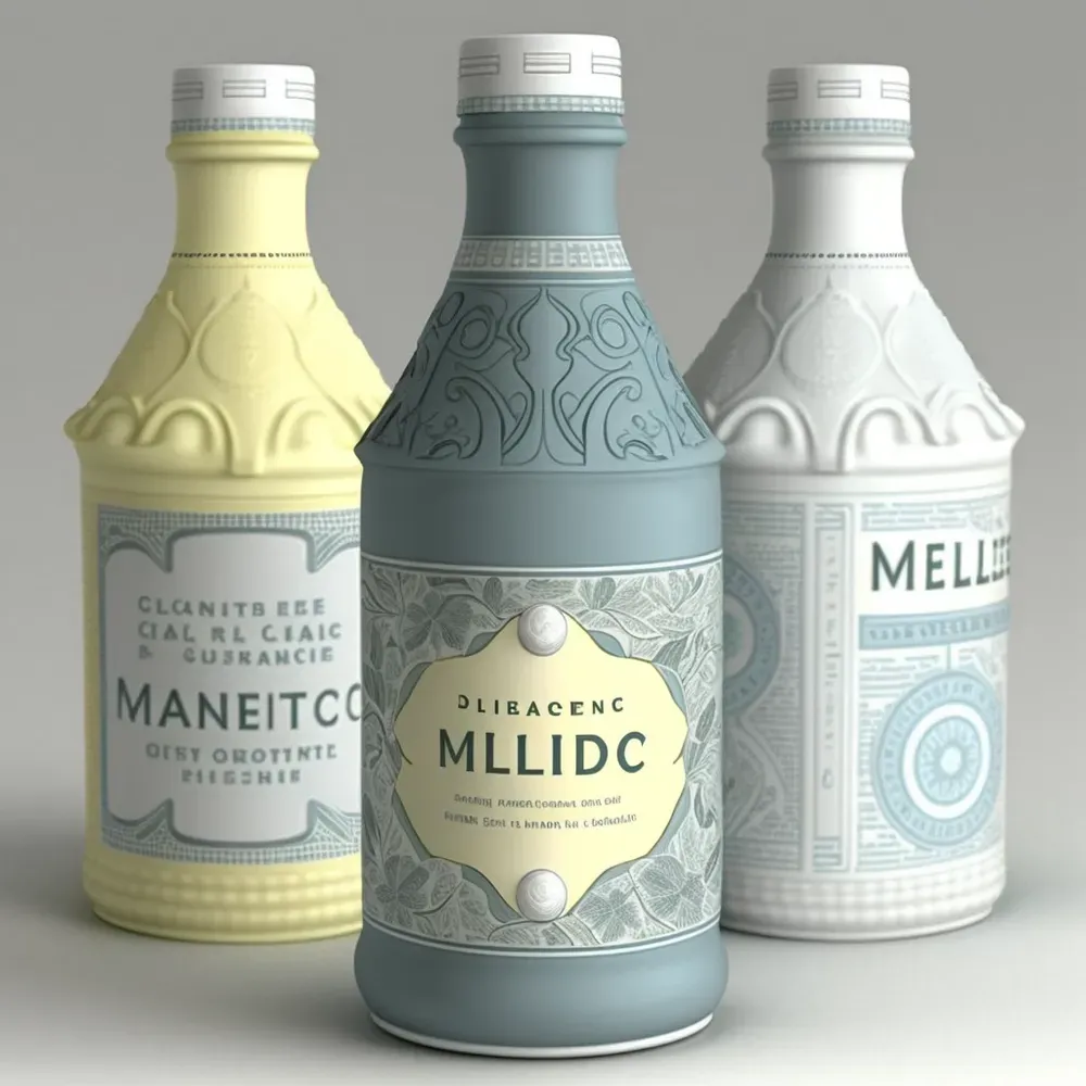 Professional Beverage Bottle Designs Midjourney Prompt | PromptBase