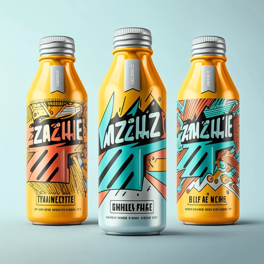 Professional Beverage Bottle Designs Midjourney Prompt | PromptBase