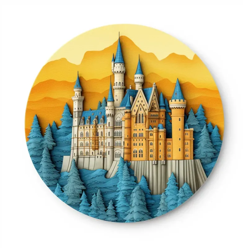 Paper Mache Logos Midjourney Prompt | PromptBase