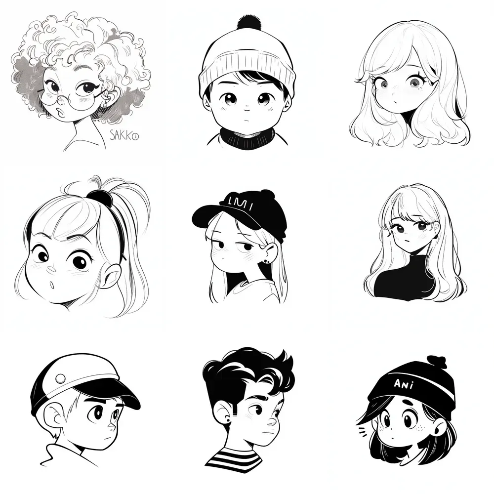 Cartoon Portraits Midjourney Prompt | PromptBase