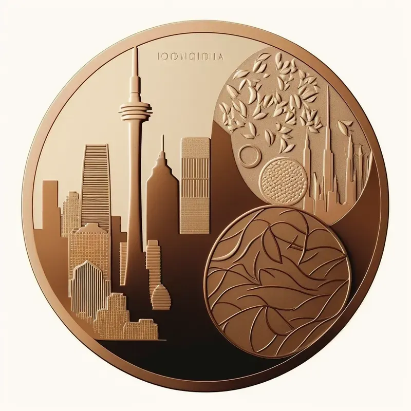 Coins Recreated In Your Cities Midjourney Prompt | PromptBase