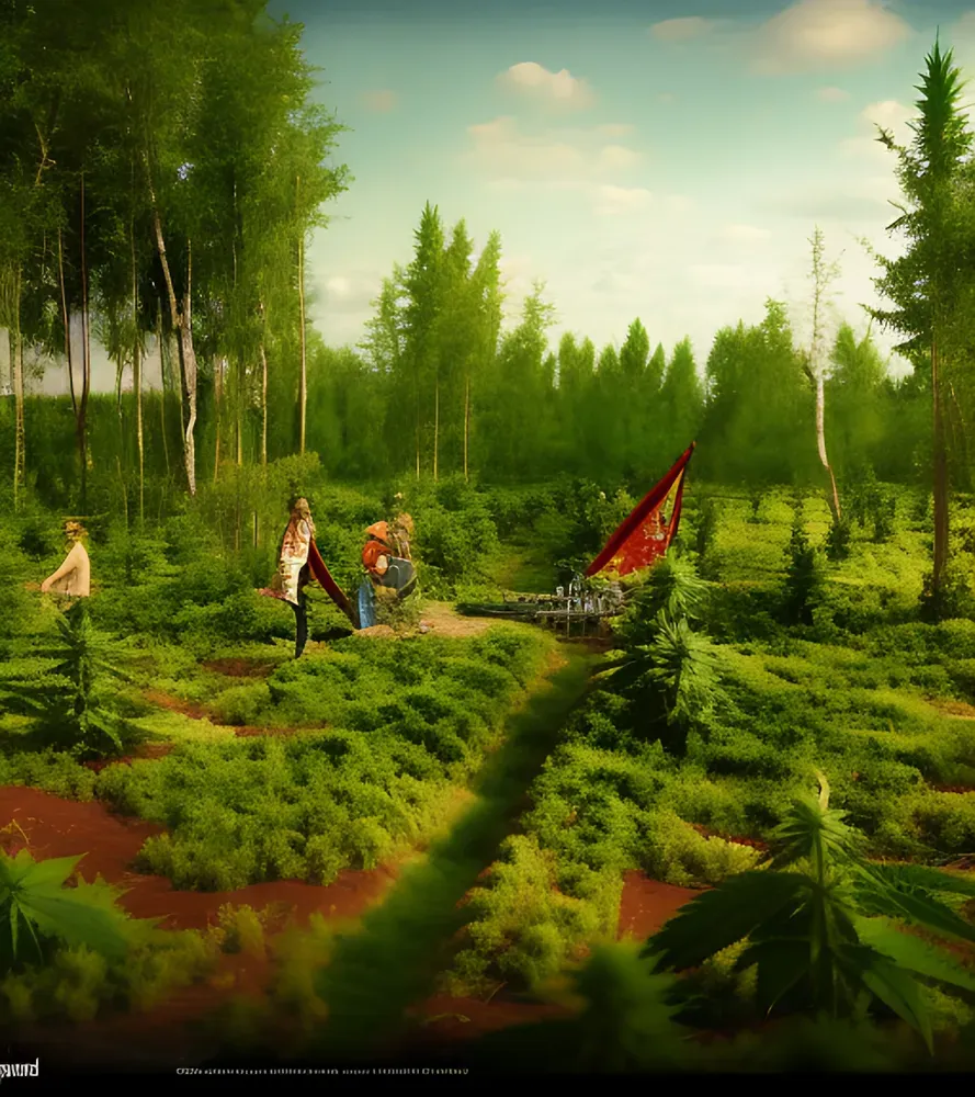 Cannabis Farms Stable Diffusion Prompt | PromptBase