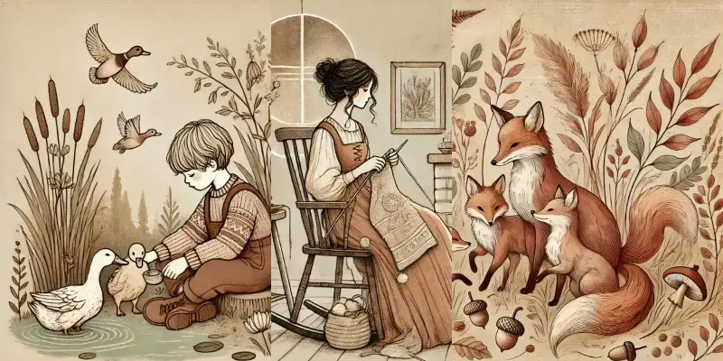Soft And Cozy Cottagecore Art DALL·E Prompt | PromptBase