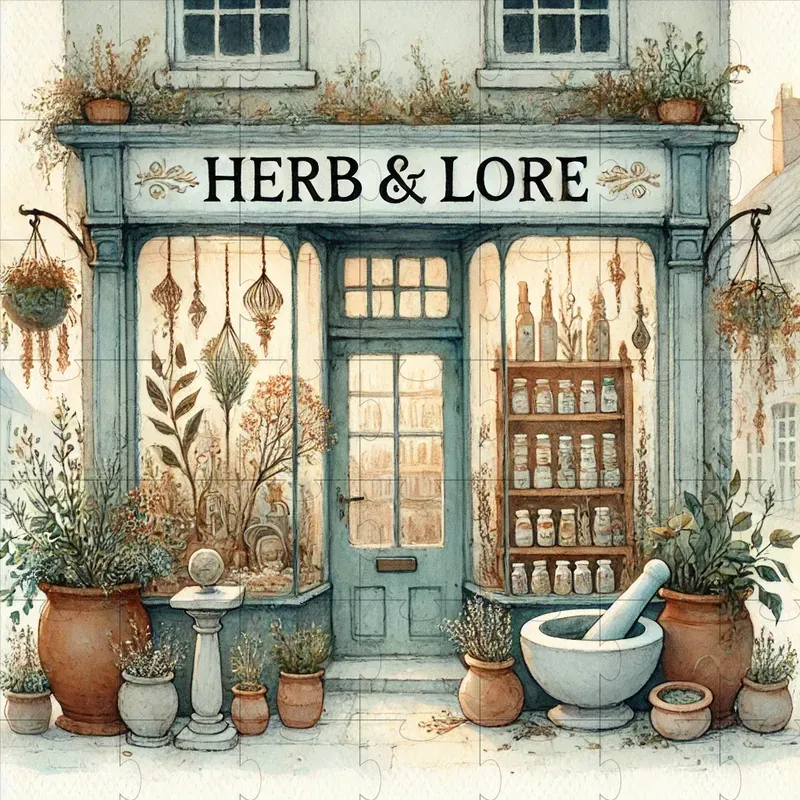 Watercolor Storefront Shop Display Art DALL·E Prompt | PromptBase