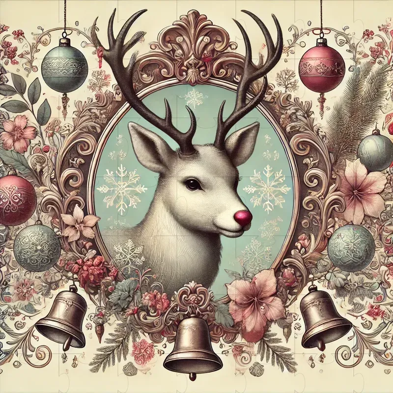 Rococo Christmas Aesthetic Frame Designs DALL·E Prompt | PromptBase