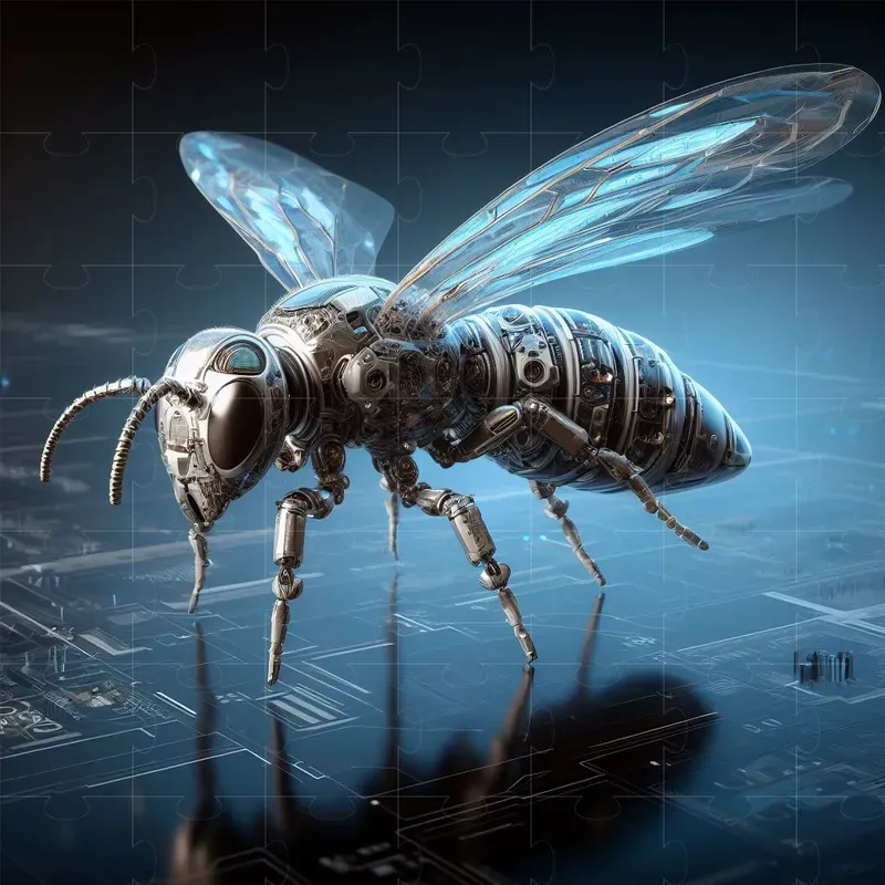 Tiny Marvel Spy Robots DALL·E Prompt | PromptBase