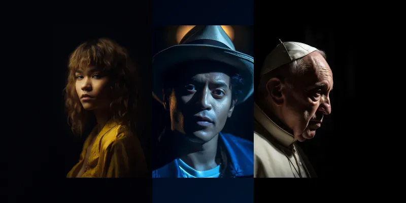 Celebrity Introspective Portraits Midjourney Prompt | PromptBase