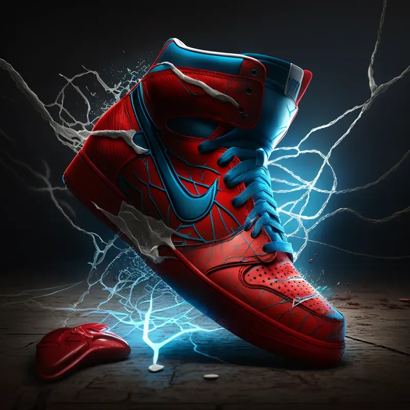 Nike Force Superhero Shoe Designs Midjourney Prompt | PromptBase