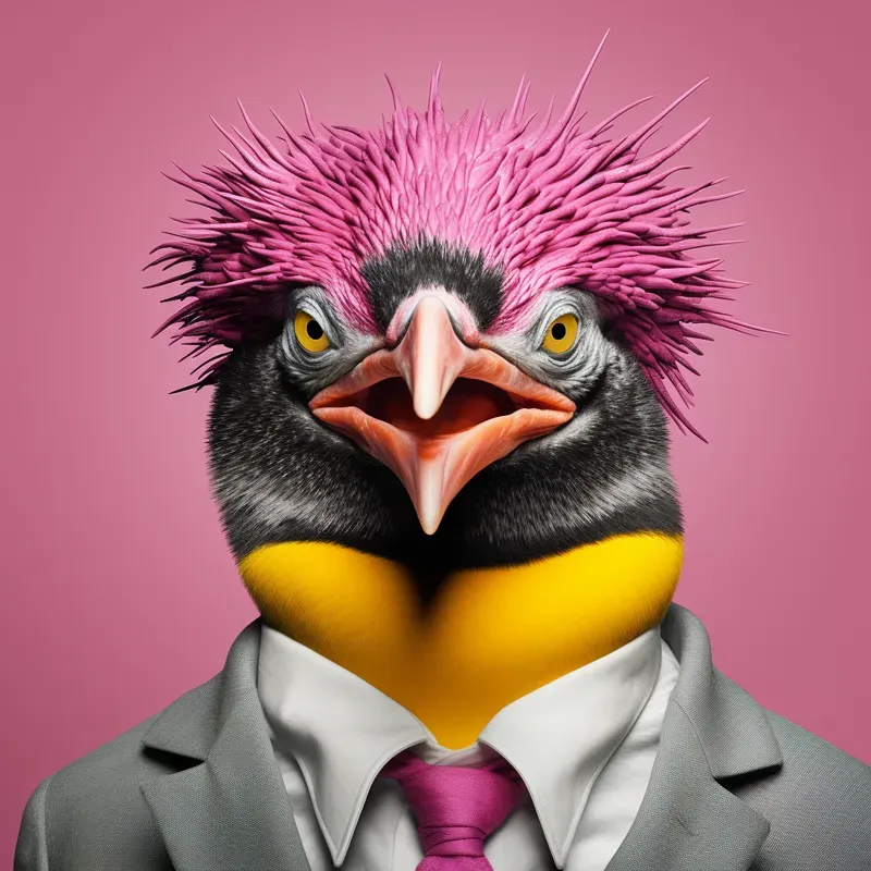 Quirky Funny Portraits Midjourney Prompt | PromptBase